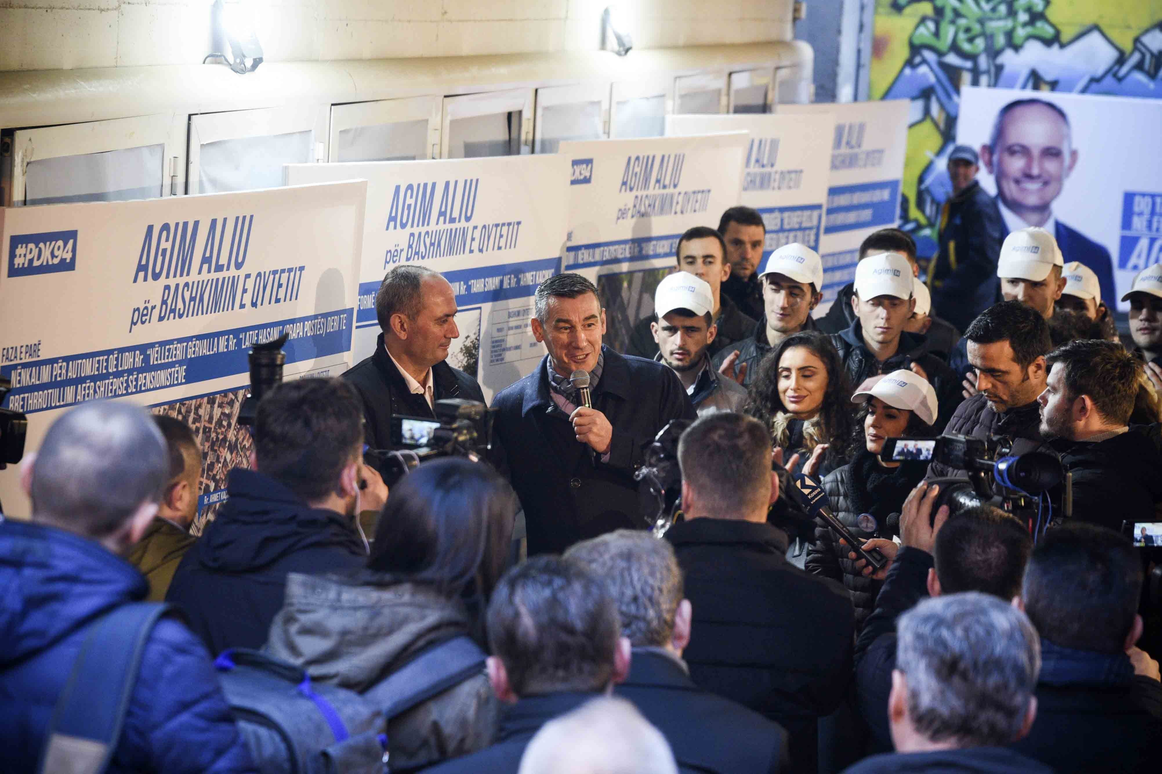 Veseli: With the project "Unification of the City", Agim Aliu unites ...