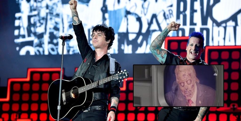 In the new clip of Green Day, Trump is presented as a 'zombie' (Video ...