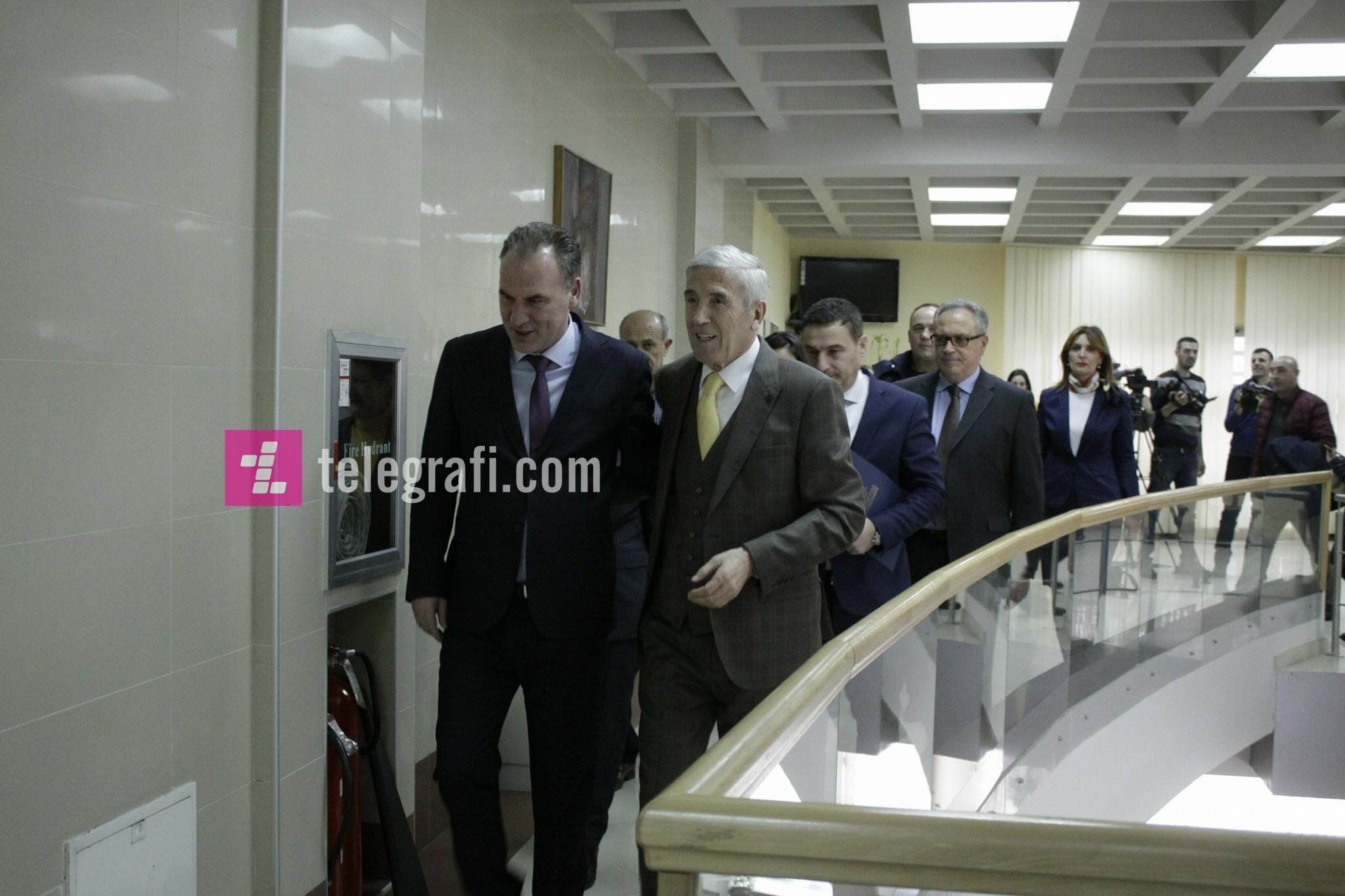 Bytyqi and Limaj congratulated the president of AShAK, Academician ...