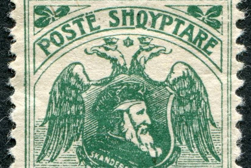 The American Embassy in Tirana publishes the Albanian postage stamp of ...