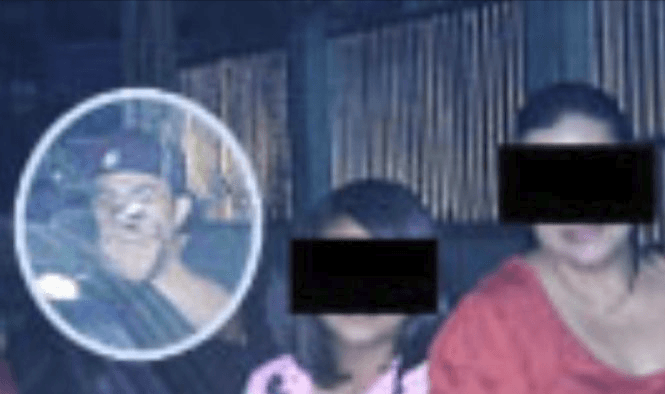 The killer was discovered precisely from this photo, after the ...