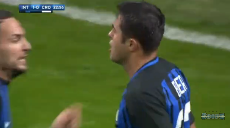 Eder puts Inter ahead against Crotone (Video) - Telegraph - Telegraph