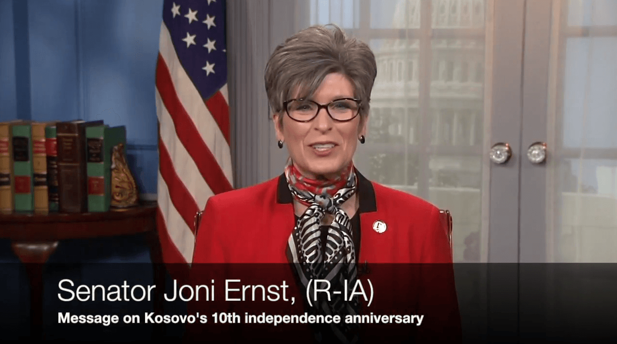 Congratulations on the independence of the senator from Iowa ...