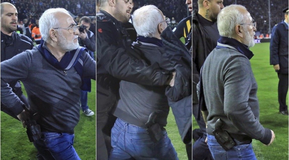 Who is the president of PAOK, Ivan Savvidis, who caused the suspension ...