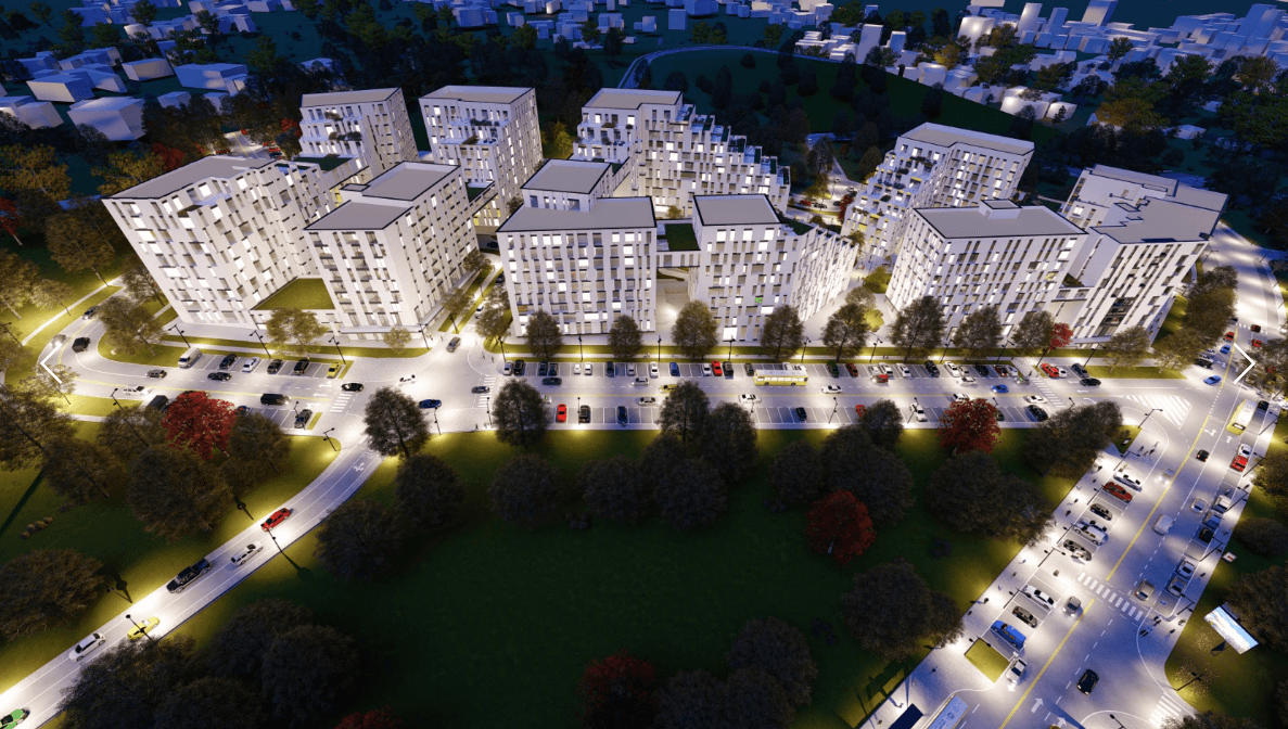 Kompleksi Linda Premium Residence nga Al Trade Center, një vend me ...