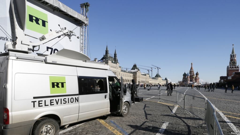 Russian TV network RT will no longer broadcast in the Washington, DC ...