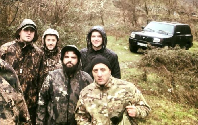 Mc Qoppa dressed as a soldier on "hiking" - Telegraph - Telegraph