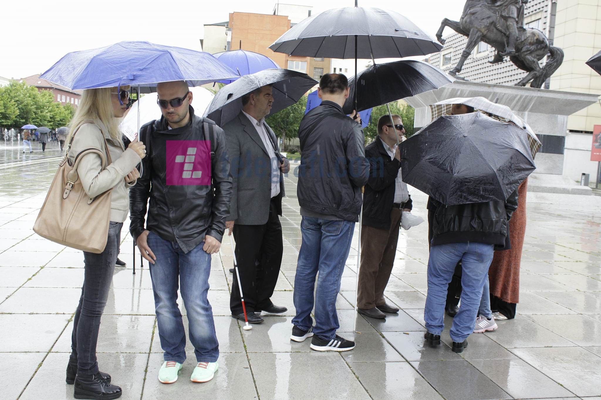 They demand more rights, the Independent Initiative of the Blind go on ...