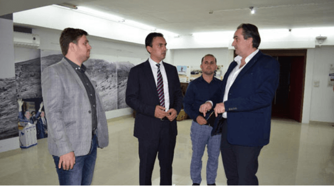 Minister Ademi visits the Museum of Macedonia - Telegraph - Telegraph