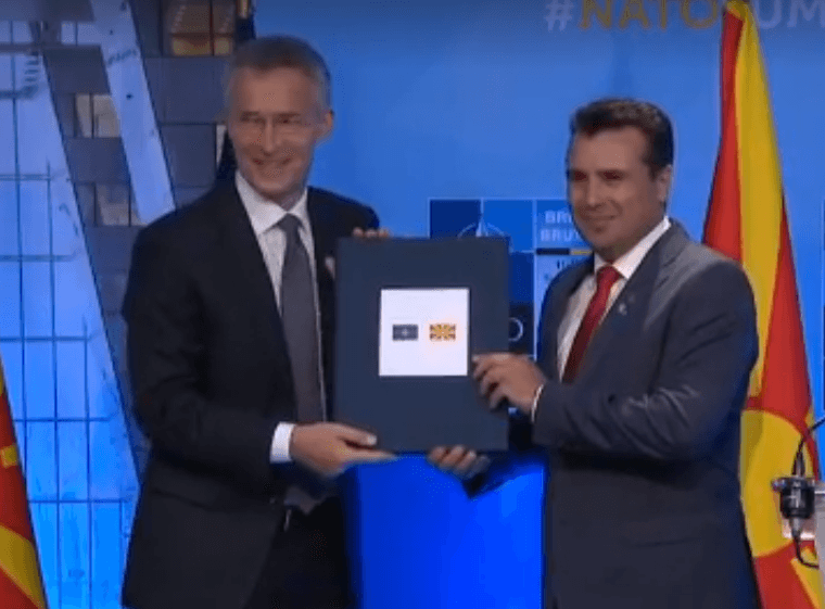 Zaev: We finally became part of NATO - Telegrafi - Telegrafi
