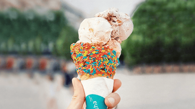 With natural ingredients and local production, this ice cream is the ...