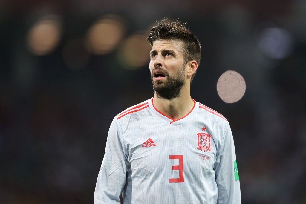 Official: Pique retires from the Spanish National Team - Telegraph ...