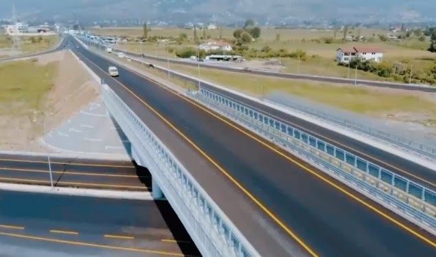 The Milot junction eases traffic during the season in Albania ...