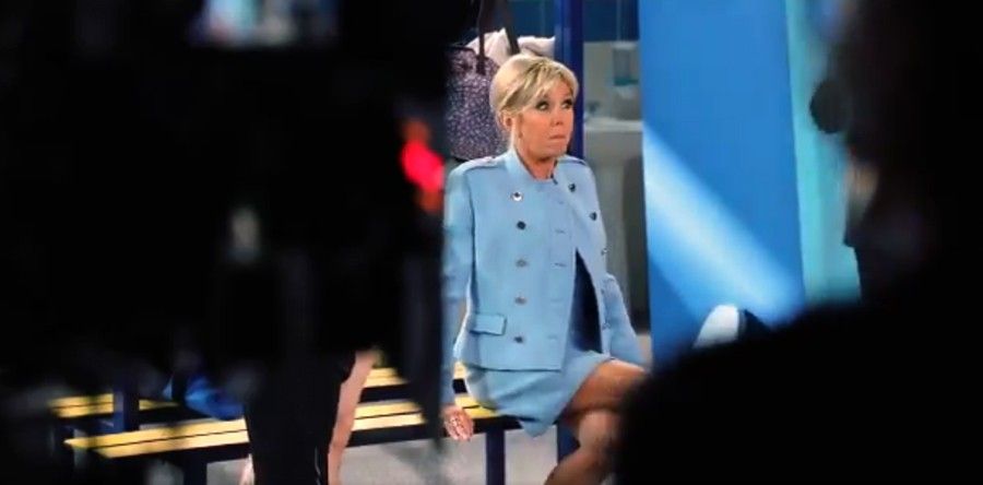 Brigitte Macron portrays herself in a TV series - Telegraph - Telegraph
