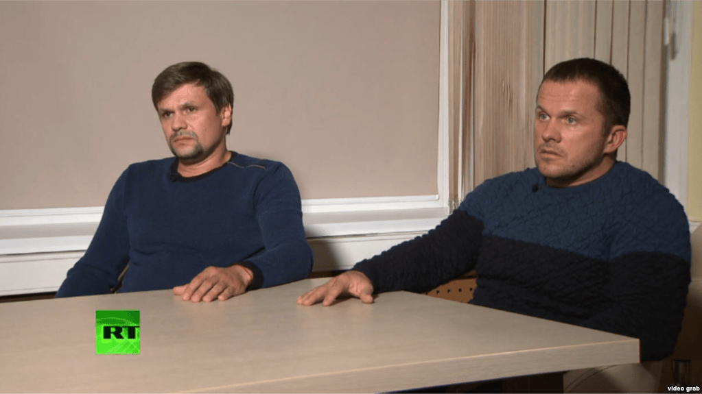 Suspects in the Skripal Case: We visited Britain as tourists ...