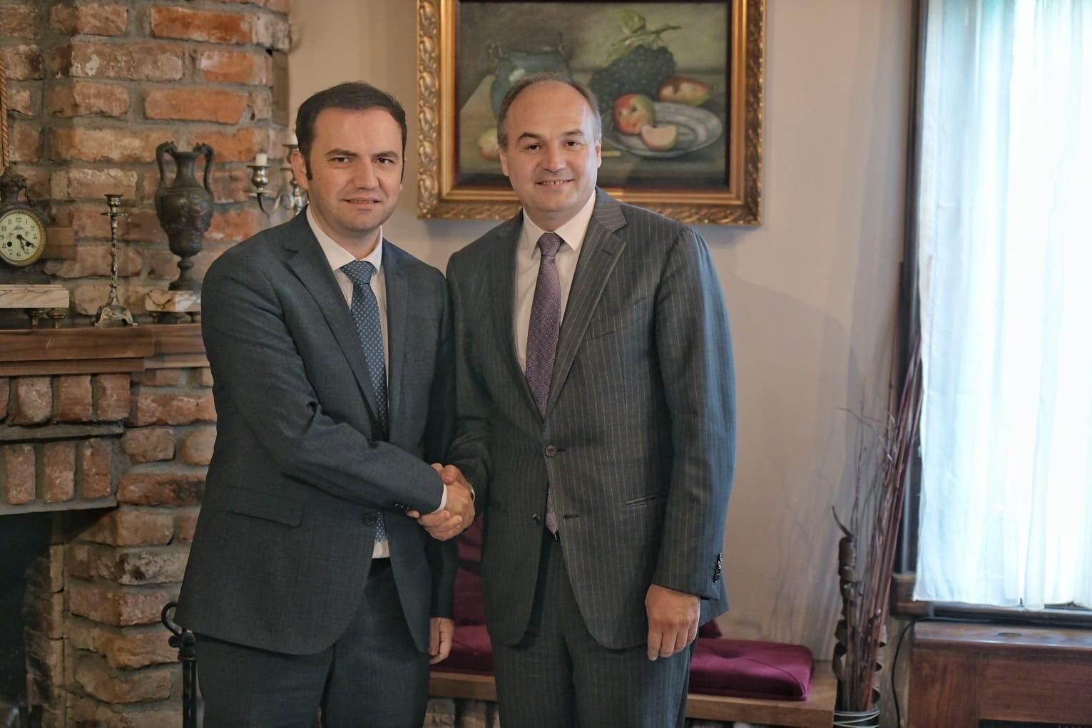 Hoxhaj meets Bujar Osman in Skopje: Albanians are the most pro-European ...