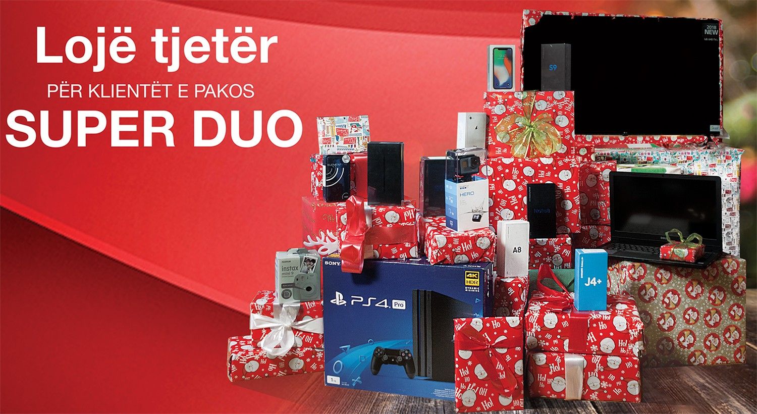 All Super Duos customers - part of the end of the year prize game ...