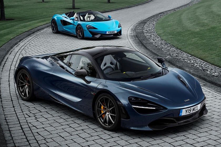 McLaren shows the front of the new model that will be presented next ...