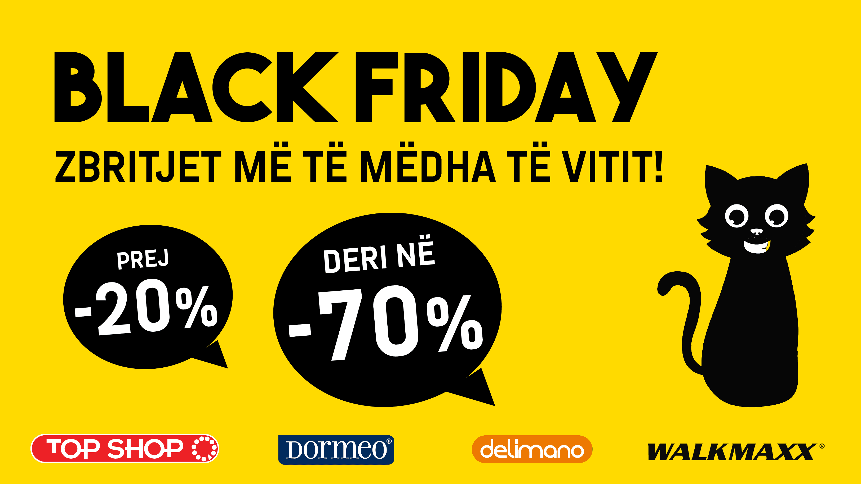 Top Shop fillon Black Friday me ZBRITJET më të mëdha të vitit - Telegrafi - Telegrafi