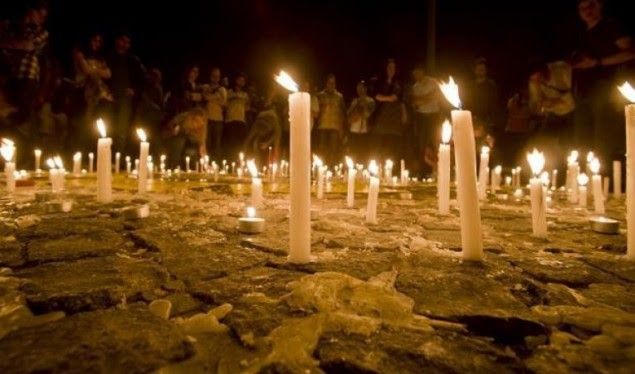 Candles are lit in commemoration of road traffic victims - Telegrafi ...