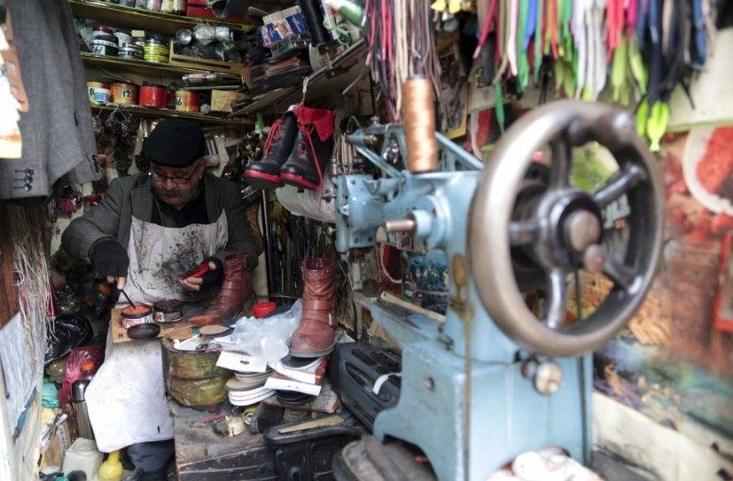 The story of the Turkish shoemaker who has been practicing his craft ...