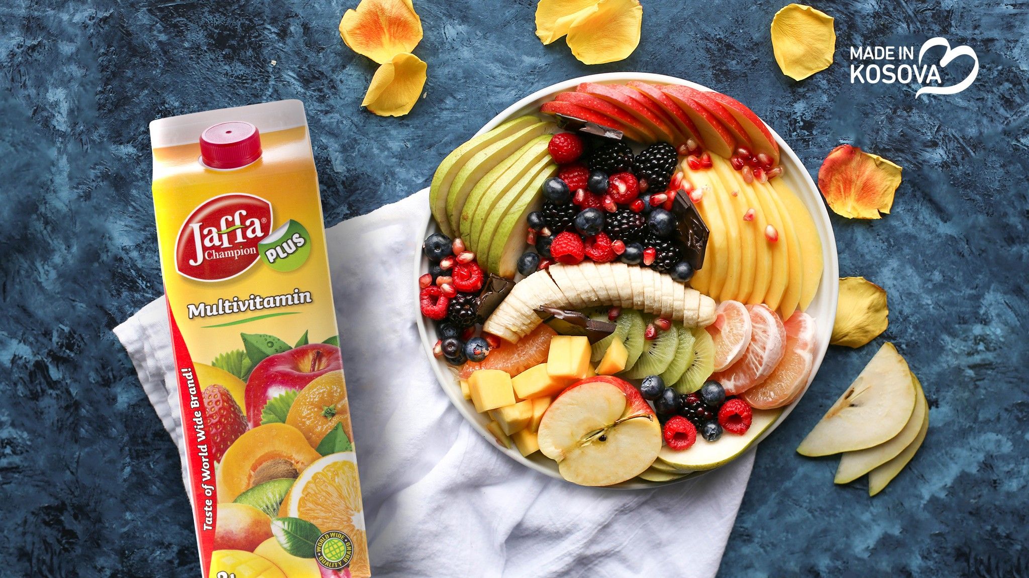 Jaffa Multivitamin, the juice that gives you pleasure at every moment ...