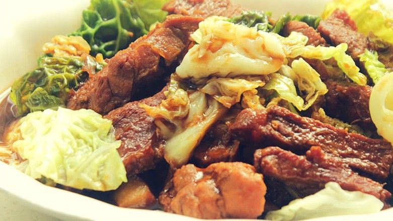 Spine meat with cabbage - Telegraph - Telegraph