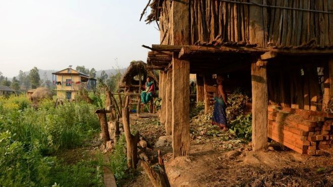 The woman is found dead in the "menstrual cycle hut" in Nepal ...