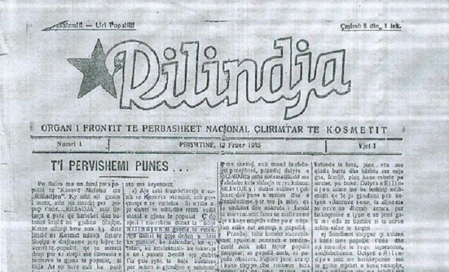 74 years ago, the Rilindja - Telegrafi - Telegrafi newspaper began to ...