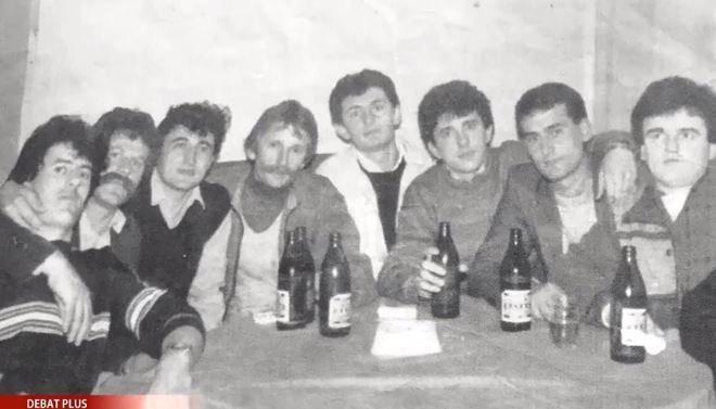 Sabit Geci presents a photograph from 1988 with Adem Jashari in Gani ...