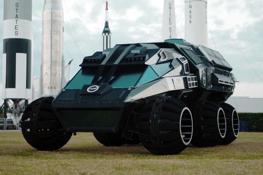 NASA's Mars Rover Driven by Professional Racing Drivers (Video ...