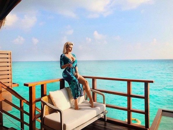 Luana Vjollca in London, after the Maldives and Austria - Telegraph ...