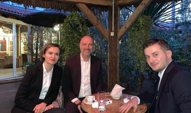 Ymeri meets the two ministers from Kosovo in Tirana - Telegrafi - Telegrafi