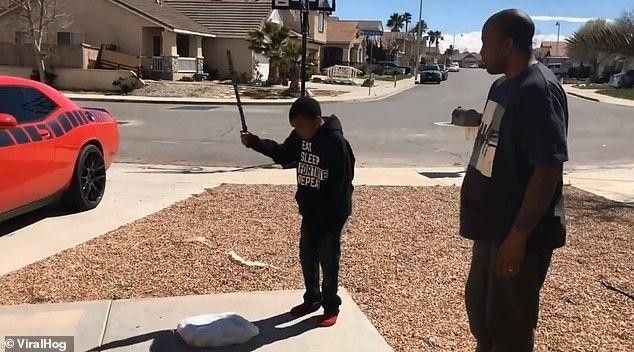 He had begun to skip school and get poor grades, the father forces his ...