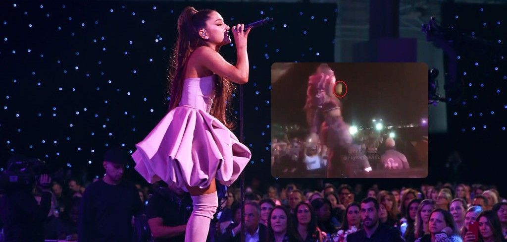 Ariana Grande goditet me limon në skenë - Telegrafi - Telegrafi