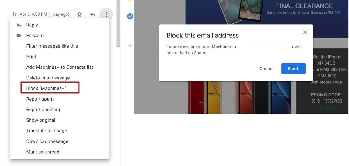 How to block receiving messages in Gmail - Telegraph - Telegraph