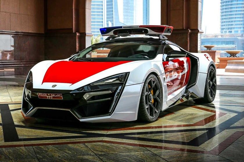 The special police force in Abu Dhabi is equipped with the hyper-car of ...