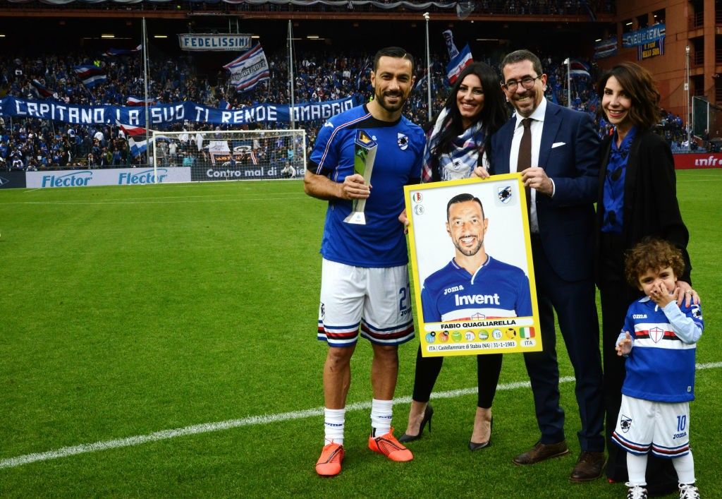 Fabio Quagliarella ends the season as the top scorer in Serie A, now ...