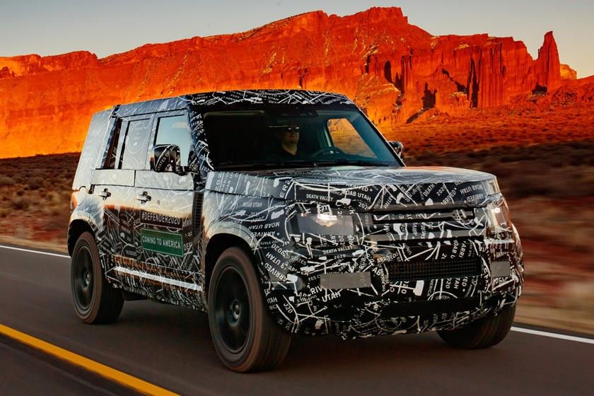 Land Rover Defender with special options for the Chinese market (Photo ...