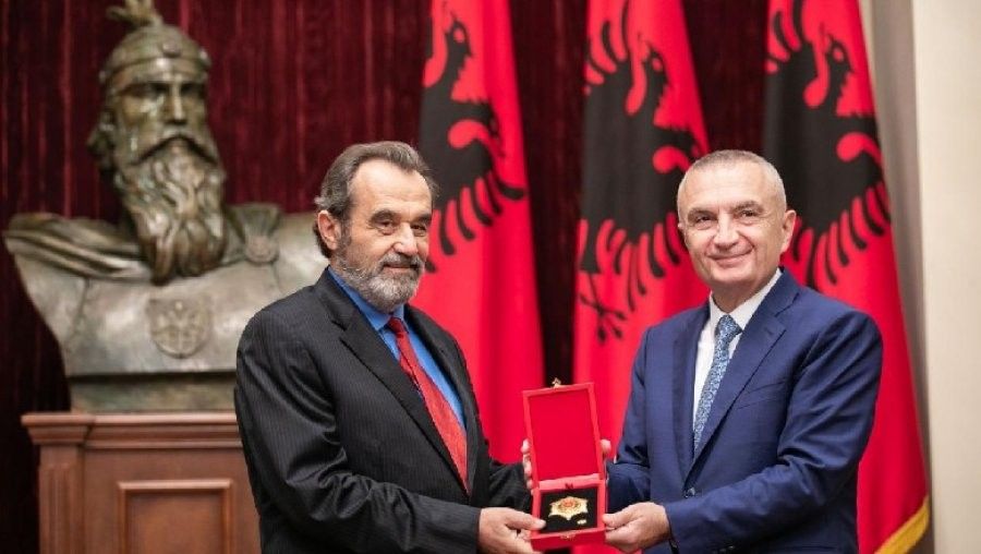 Meta decorates Moikom Zeqo with the title, 'Knight of the Order of ...