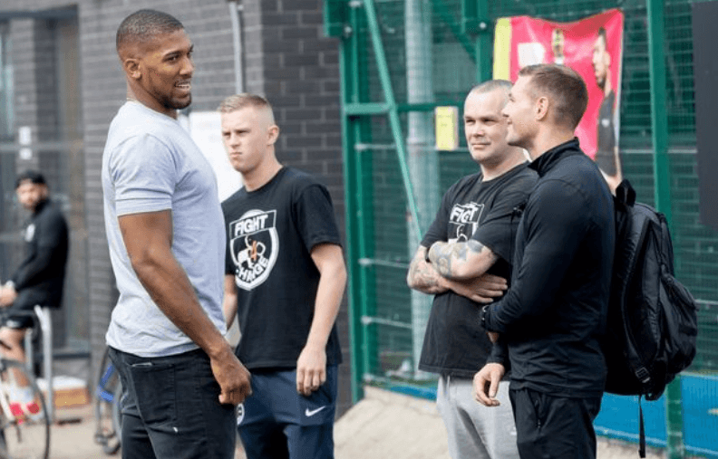 Joshua makes his first public appearance after losing to Ruiz ...
