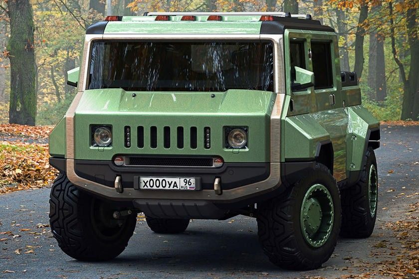 The combination of the American Hummer, with elements of the Russian ...
