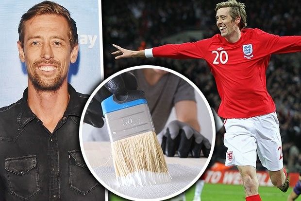 Peter Crouch becomes a painter and decorator after retiring from ...