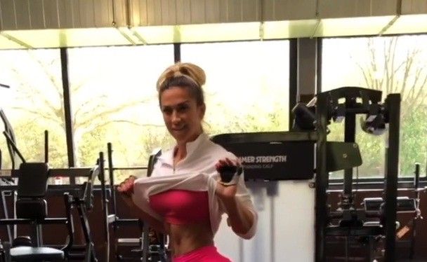 Geta Beqa appears provocatively in the gym - Telegrafi - Telegrafi