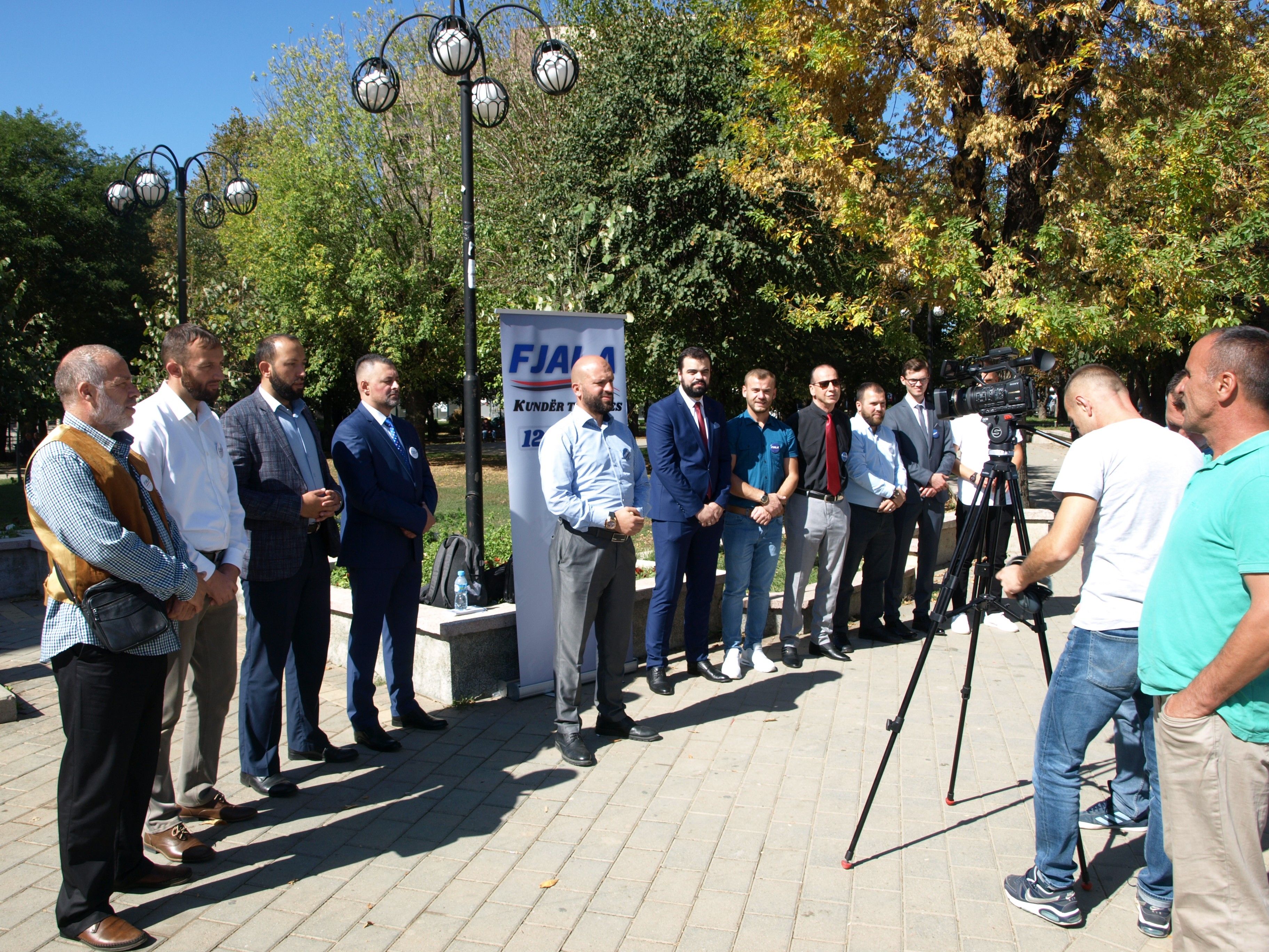 Partia Fjala sot zhvilloi fushatën në Podujevë - Telegrafi - Telegrafi