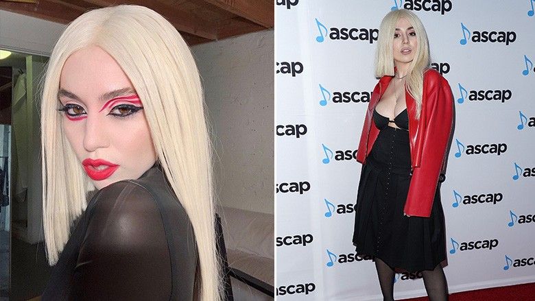 Wearing red and black makeup, Ava Max is proud of her origins: I'm ...