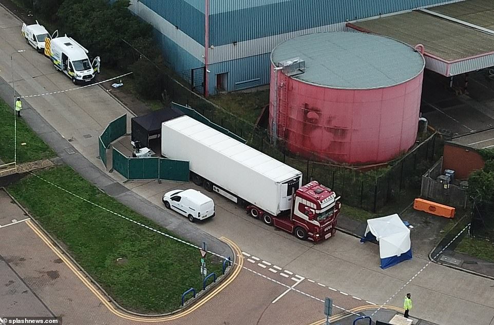 The driver of the truck in which 39 dead bodies were found is arrested ...