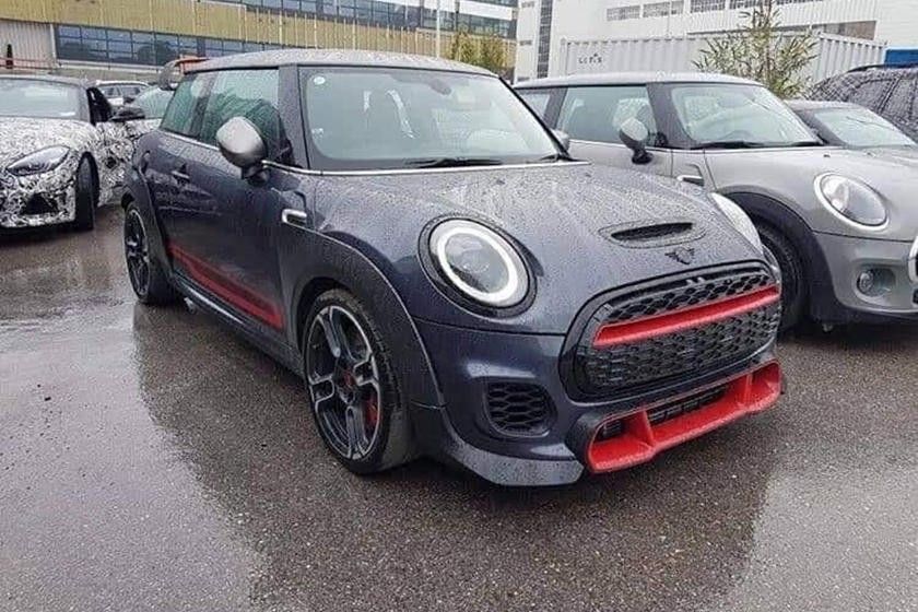 The Mini John Cooper Works GP has been spotted without any layers of ...