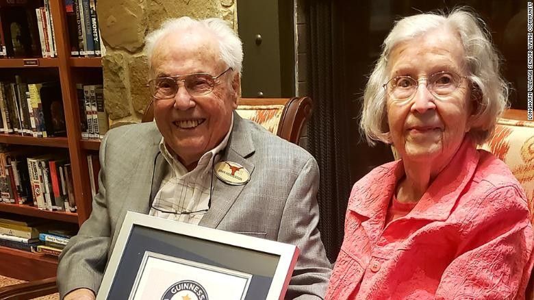 Married couple from Texas, officially announced as the oldest living ...
