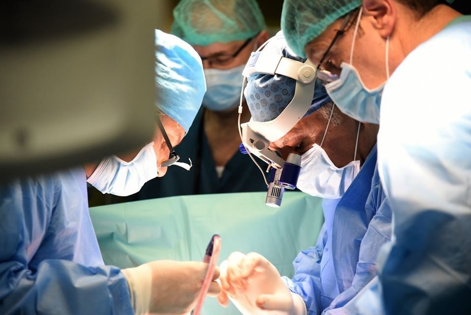 In the Clinic of Thoracic Surgery, three operations are performed with ...